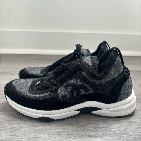 CHANEL | Shoes | Chanel Cc Logo Sport Runner Trainer Sneakers | Poshmark